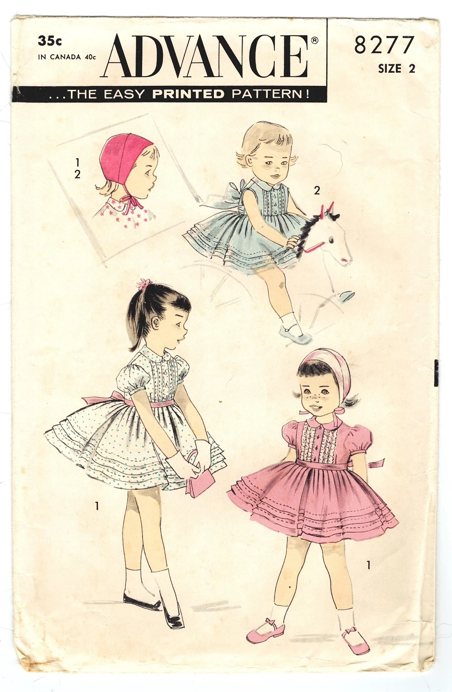 Advance 8277 | Vintage Sewing Patterns | Fandom