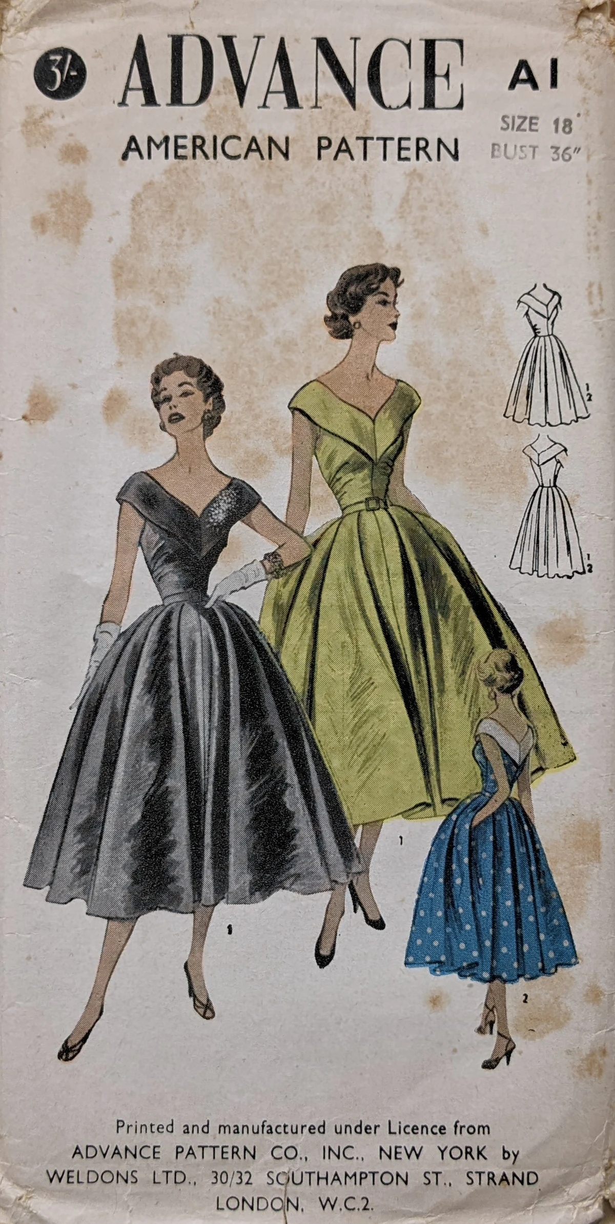 Advance A1 | Vintage Sewing Patterns | Fandom