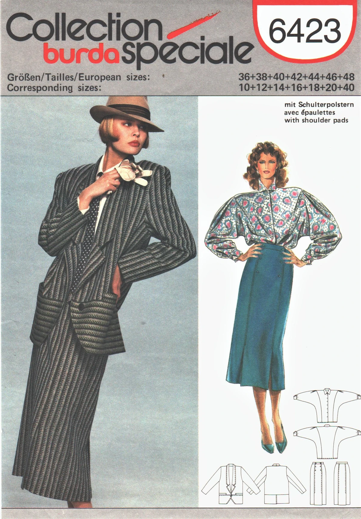 Burda 6423 | Vintage Sewing Patterns | Fandom