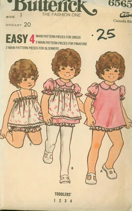 Butterick 6565 | Vintage Sewing Patterns | Fandom