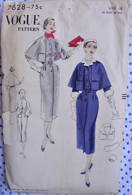 Vogue 7628 | Vintage Sewing Patterns | Fandom