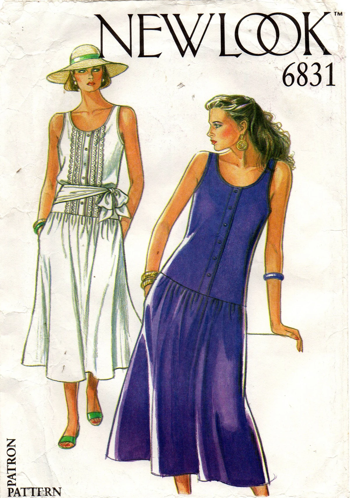 New Look 6831 | Vintage Sewing Patterns | Fandom
