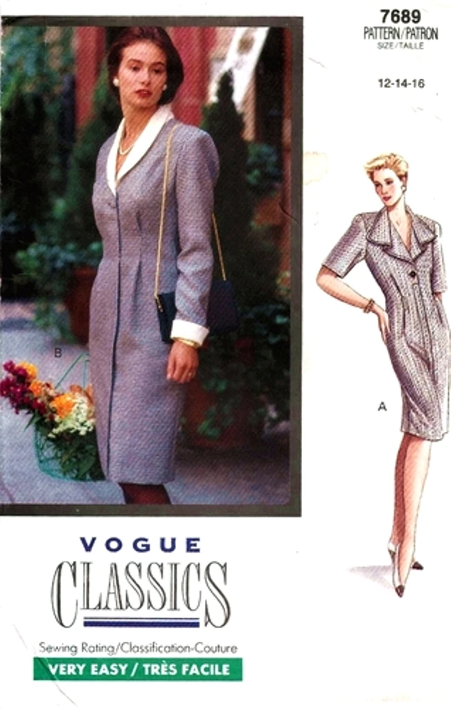 Vogue 7689 A | Vintage Sewing Patterns | Fandom
