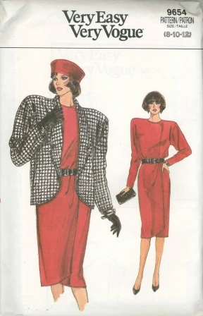 Vogue 9654 | Vintage Sewing Patterns | Fandom