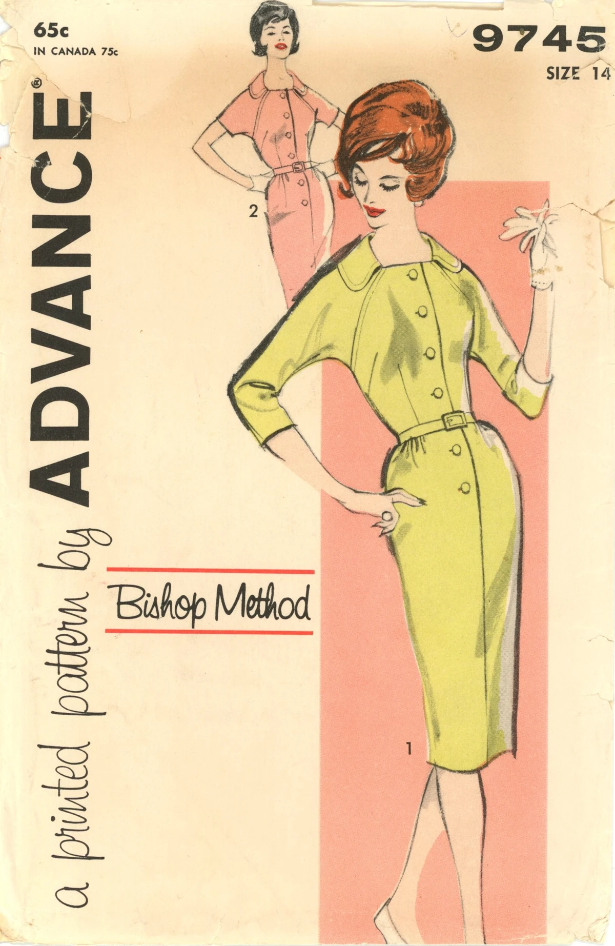 Advance 9745 | Vintage Sewing Patterns | Fandom
