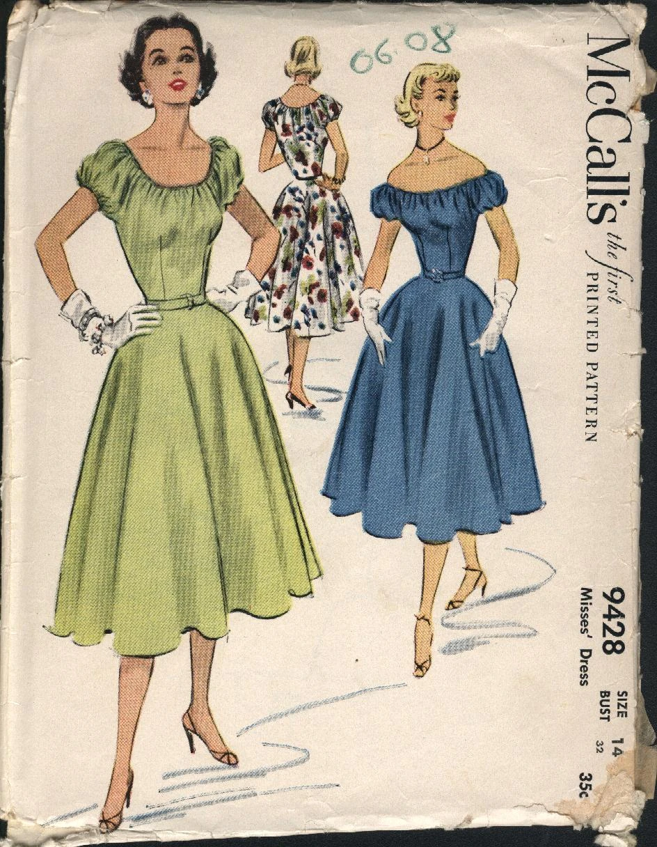 McCall's 9428 | Vintage Sewing Patterns | Fandom