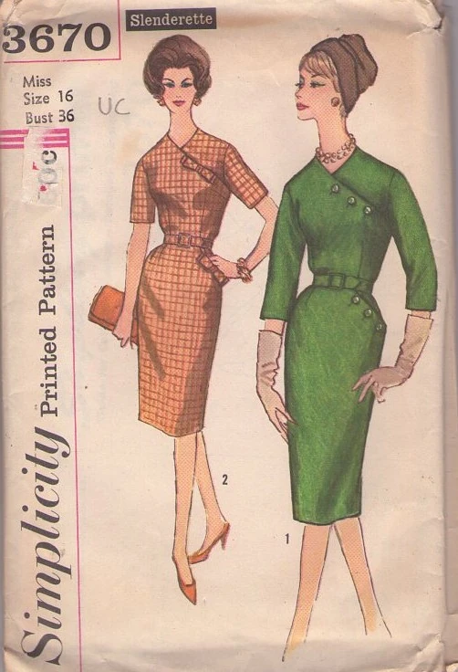 Simplicity 3670 B | Vintage Sewing Patterns | Fandom