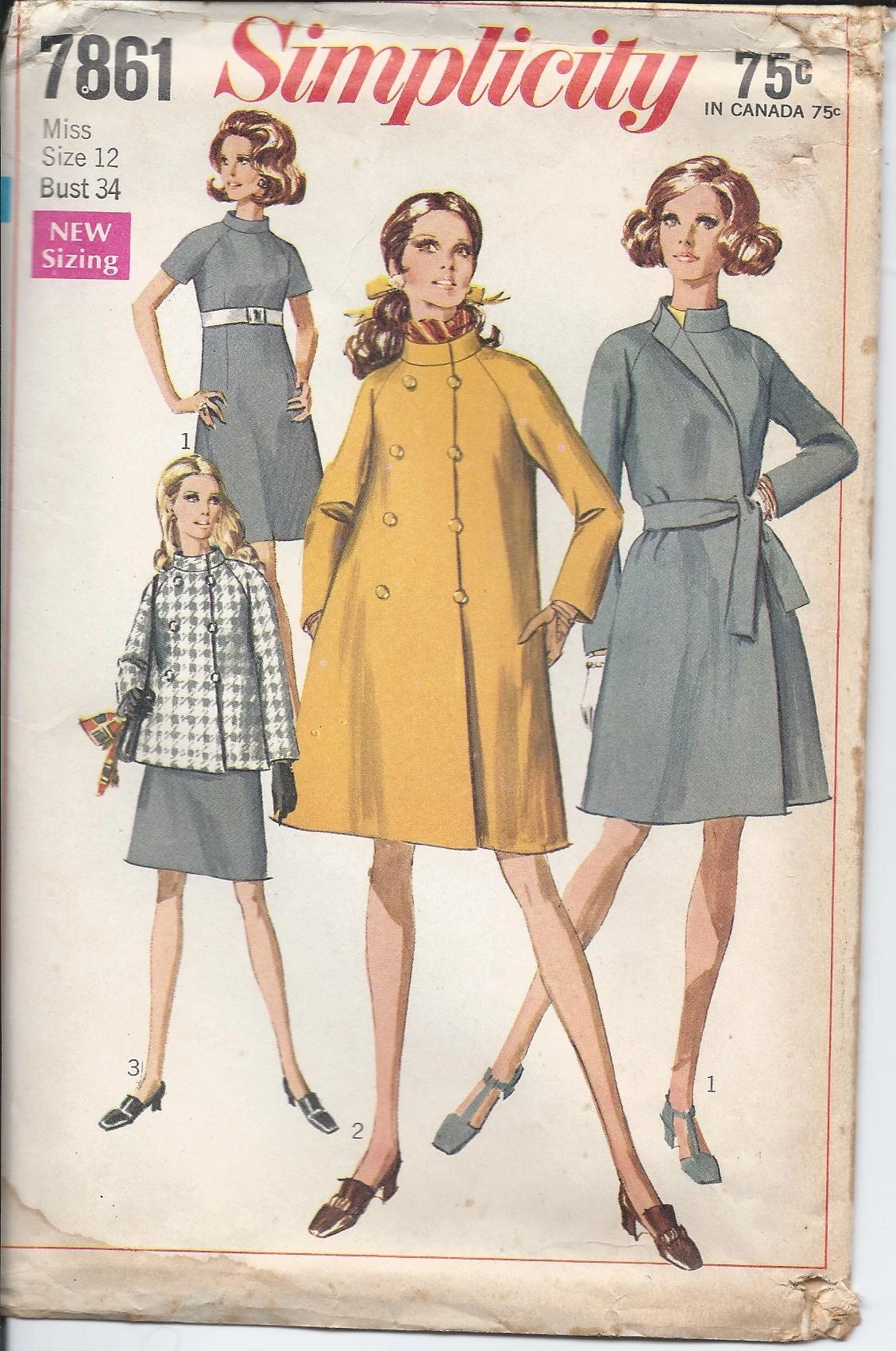 Simplicity 7861 A | Vintage Sewing Patterns | Fandom