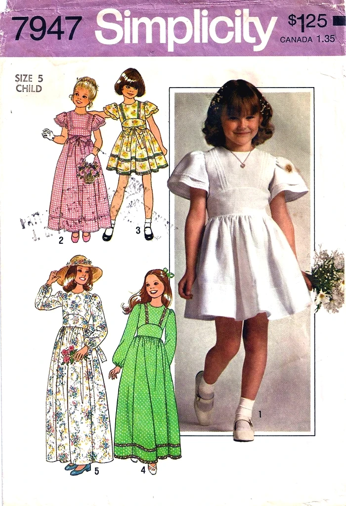 Simplicity 7947 | Vintage Sewing Patterns | Fandom