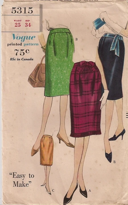 Vogue 5315 | Vintage Sewing Patterns | Fandom