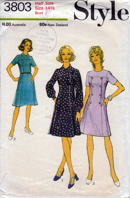 Style 3803 | Vintage Sewing Patterns | Fandom