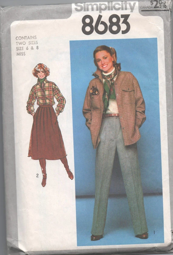 Simplicity 8683 | Vintage Sewing Patterns | Fandom