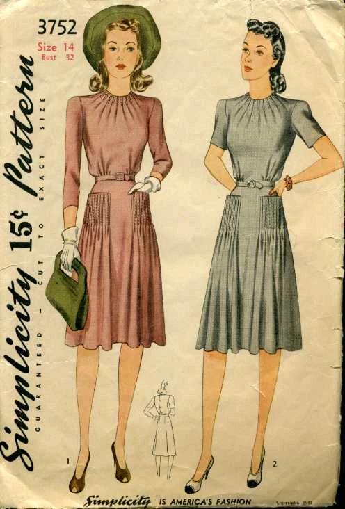 Simplicity 3752 | Vintage Sewing Patterns | Fandom