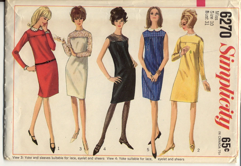 Simplicity 6270 A | Vintage Sewing Patterns | Fandom