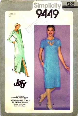 Simplicity 9449 | Vintage Sewing Patterns | Fandom