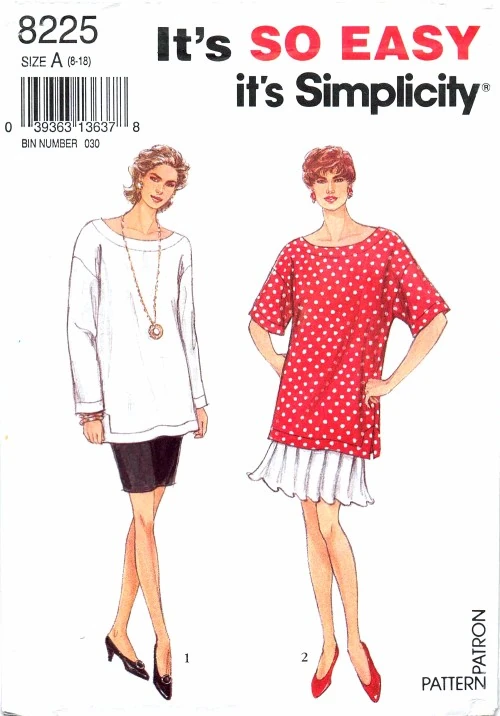 Simplicity 8225 D | Vintage Sewing Patterns | Fandom