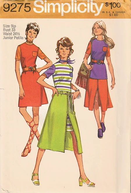 Simplicity 9275 A | Vintage Sewing Patterns | Fandom