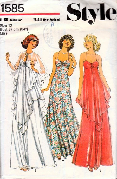 Style 1585 | Vintage Sewing Patterns | Fandom