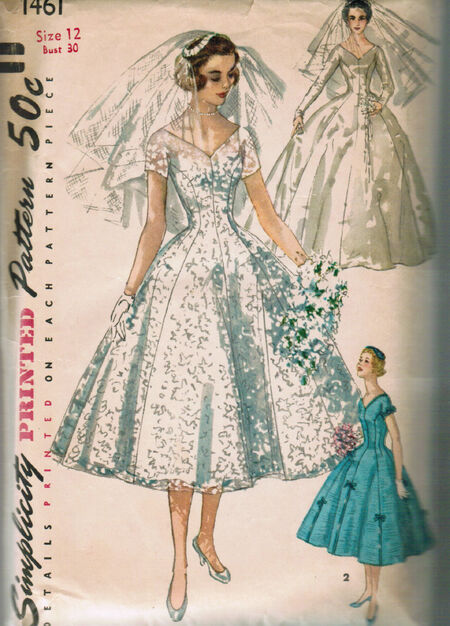 Simplicity 1461 | Vintage Sewing Patterns | Fandom