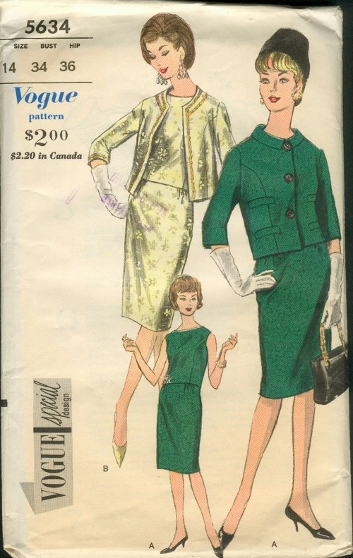 Vogue 5634 | Vintage Sewing Patterns | Fandom