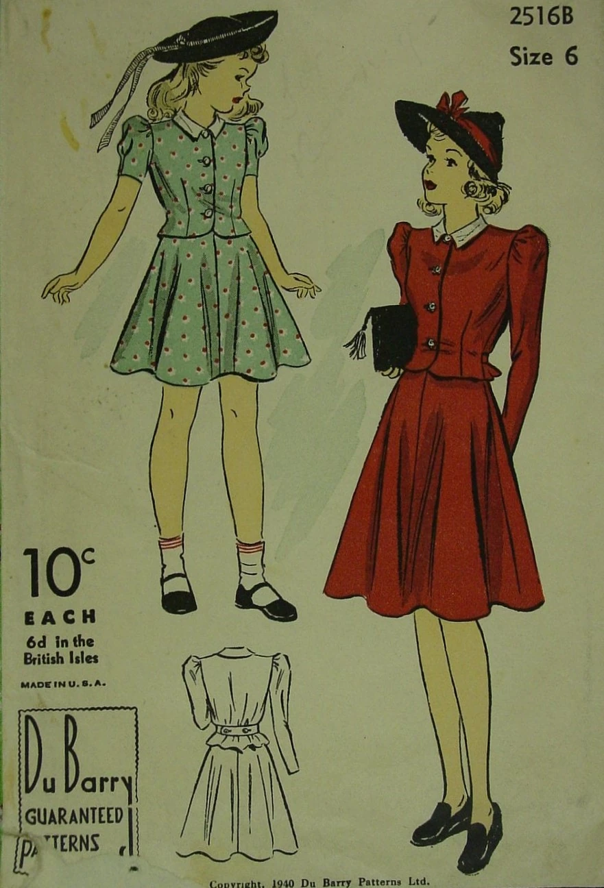DuBarry 2516B | Vintage Sewing Patterns | Fandom