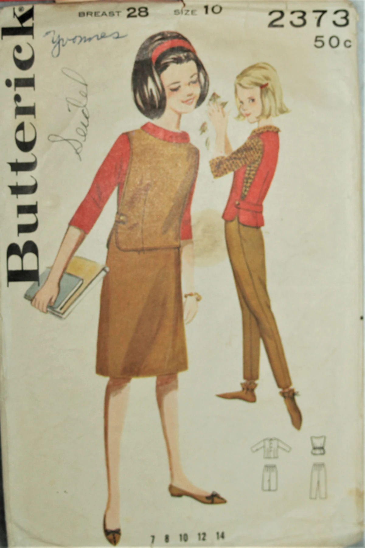 Butterick 2373 | Vintage Sewing Patterns | Fandom