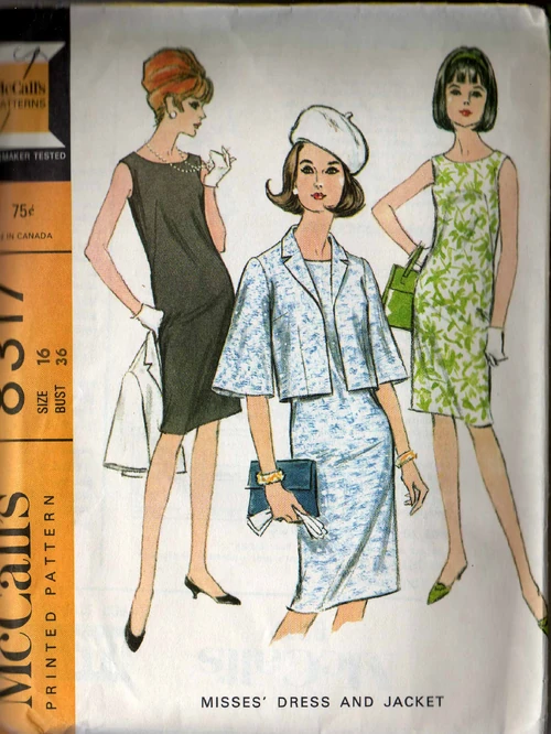 McCall's 8317 | Vintage Sewing Patterns | Fandom