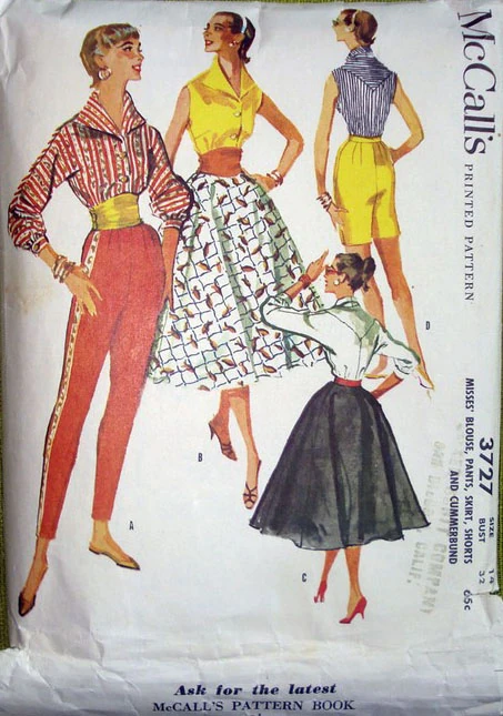 McCall's 3727 | Vintage Sewing Patterns | Fandom
