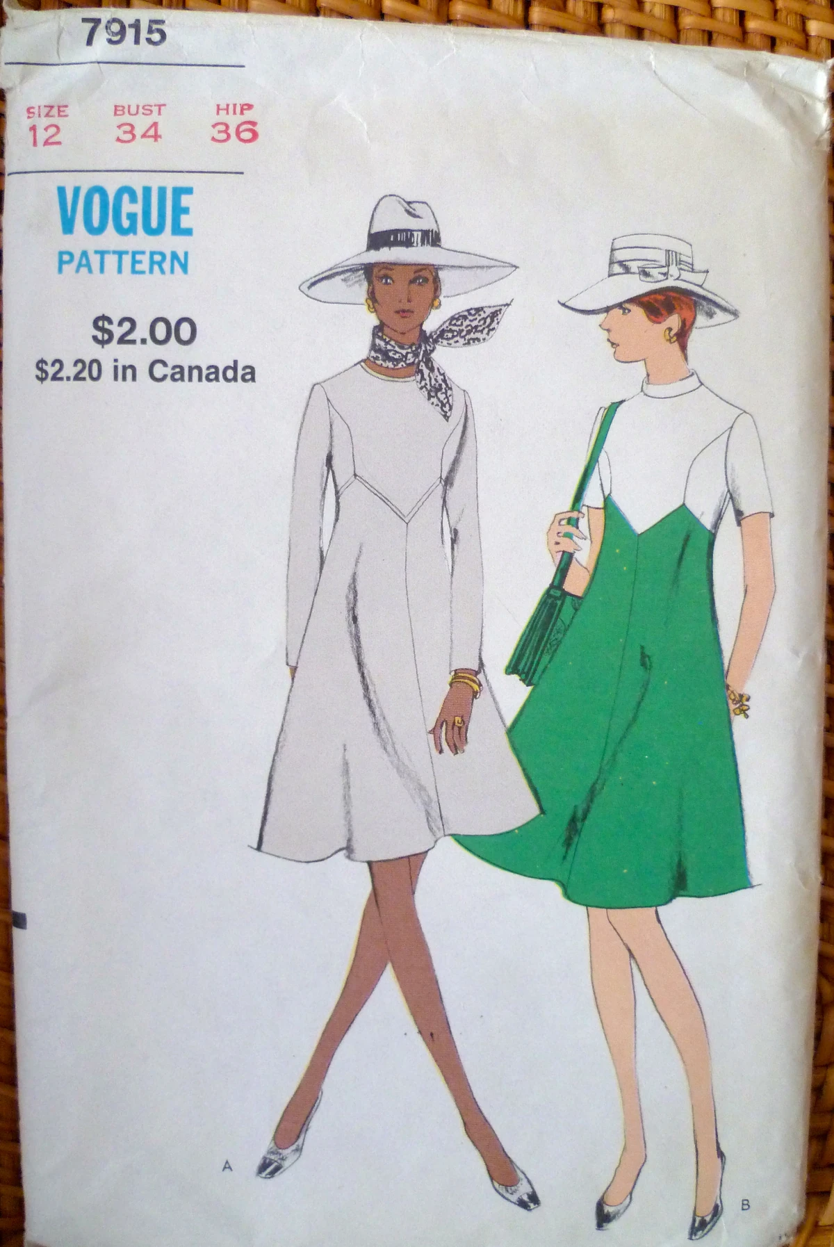 Vogue 7915 | Vintage Sewing Patterns | Fandom