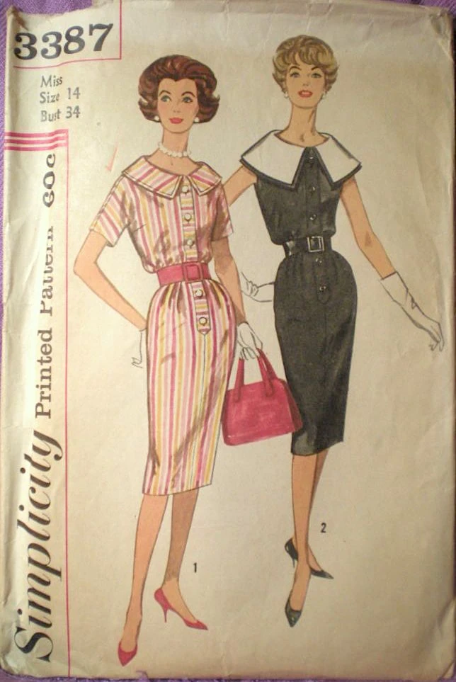 Simplicity 3387 | Vintage Sewing Patterns | Fandom
