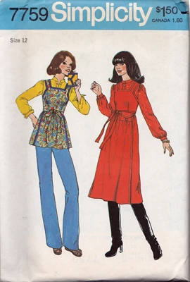 Simplicity 7759 A | Vintage Sewing Patterns | Fandom