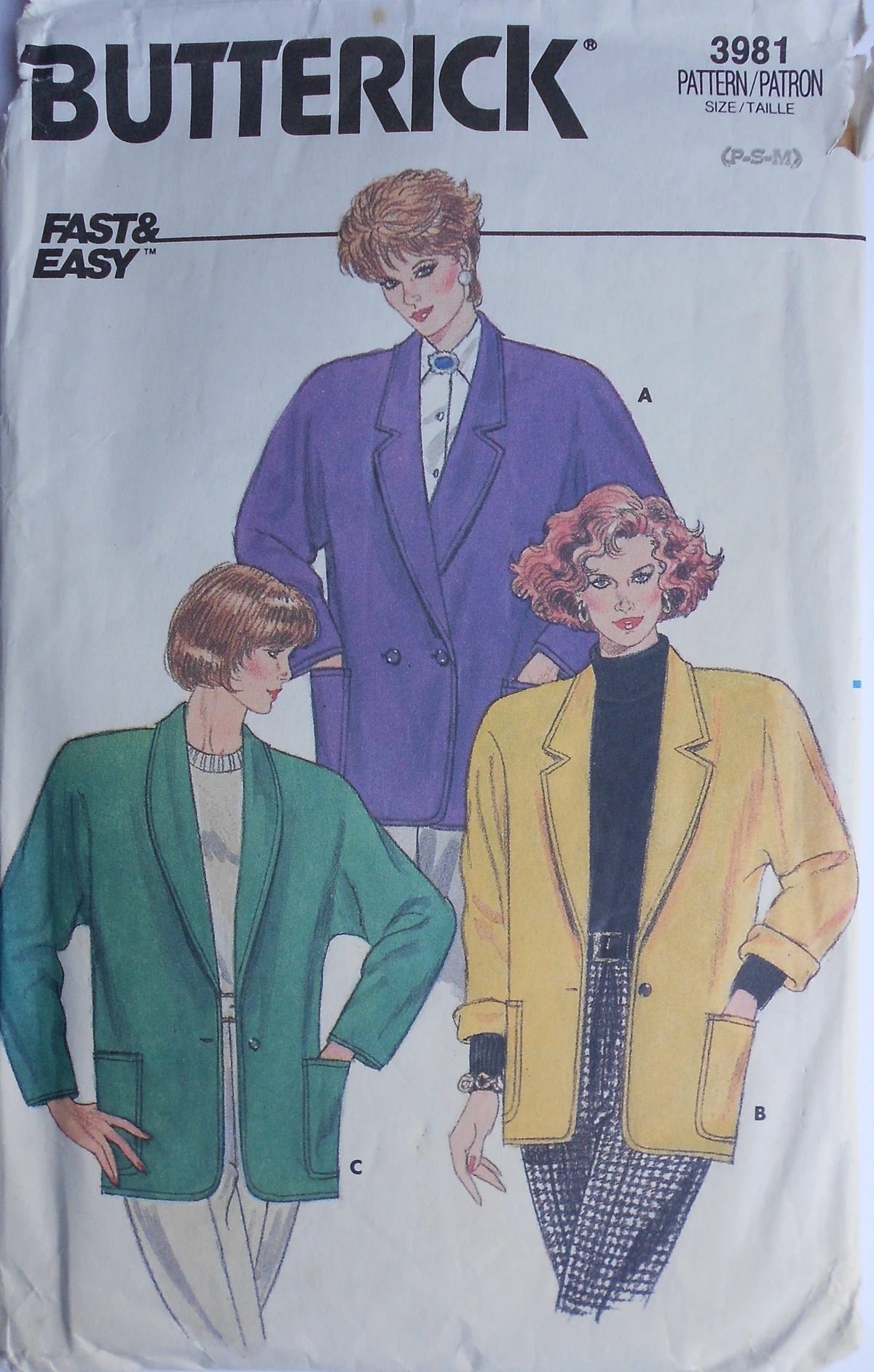 Butterick 3981 C | Vintage Sewing Patterns | Fandom