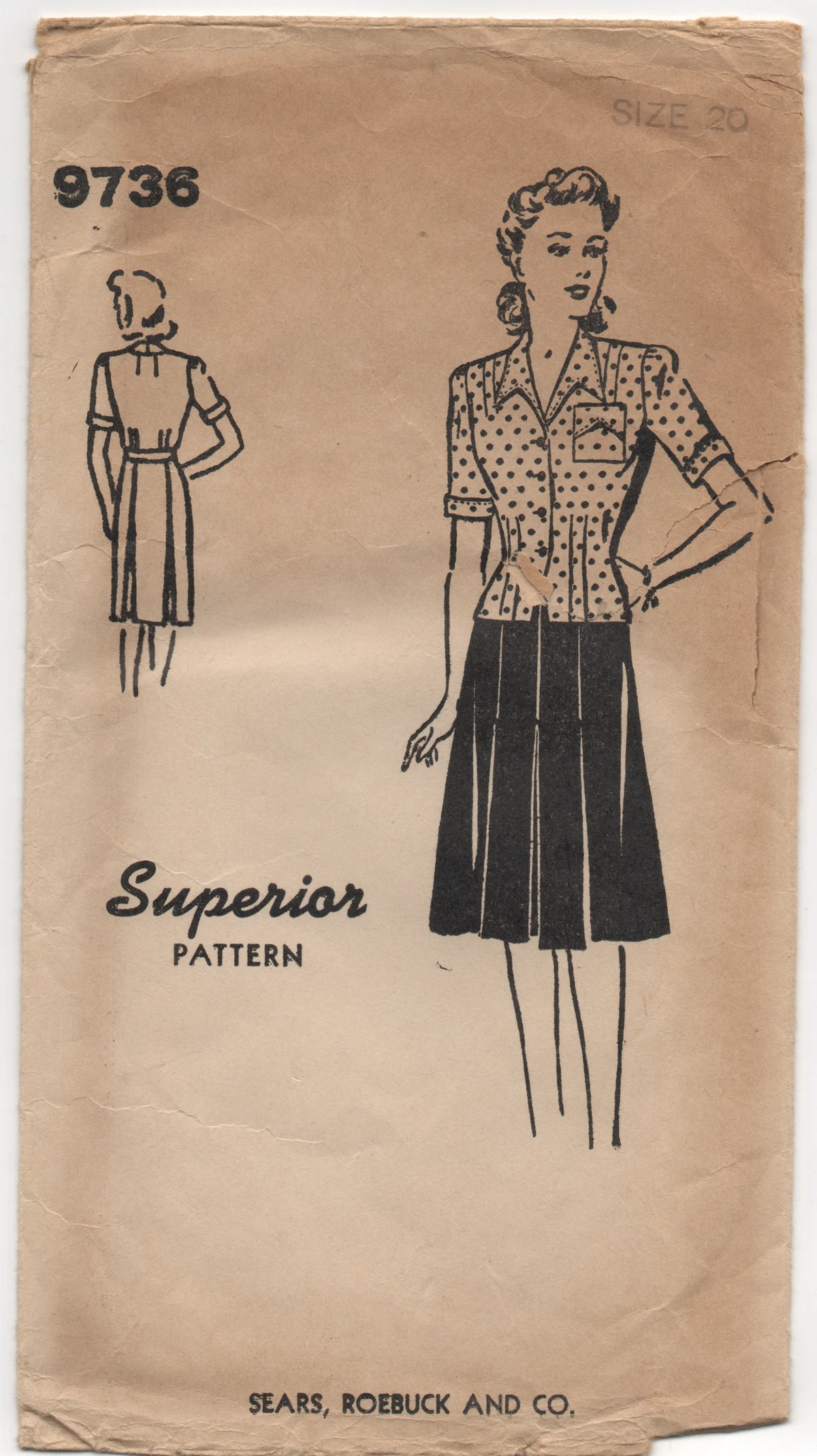 Superior 9736 | Vintage Sewing Patterns | Fandom