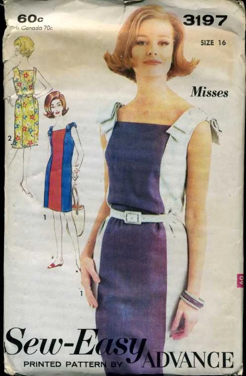 Advance 3197 | Vintage Sewing Patterns | Fandom