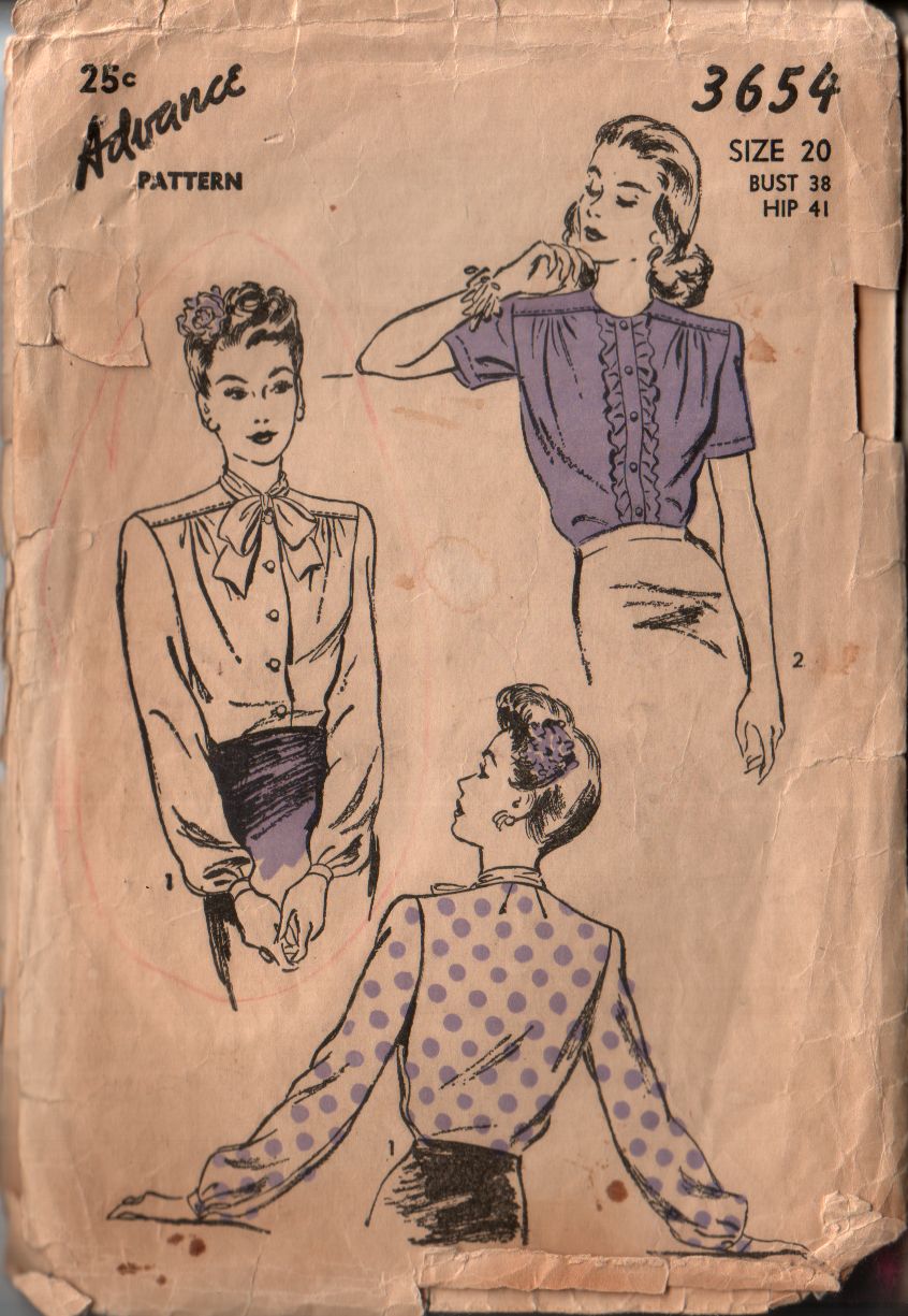 Advance 3654 | Vintage Sewing Patterns | Fandom Advance 3654 | Vintage Sewing Patterns | Fandom