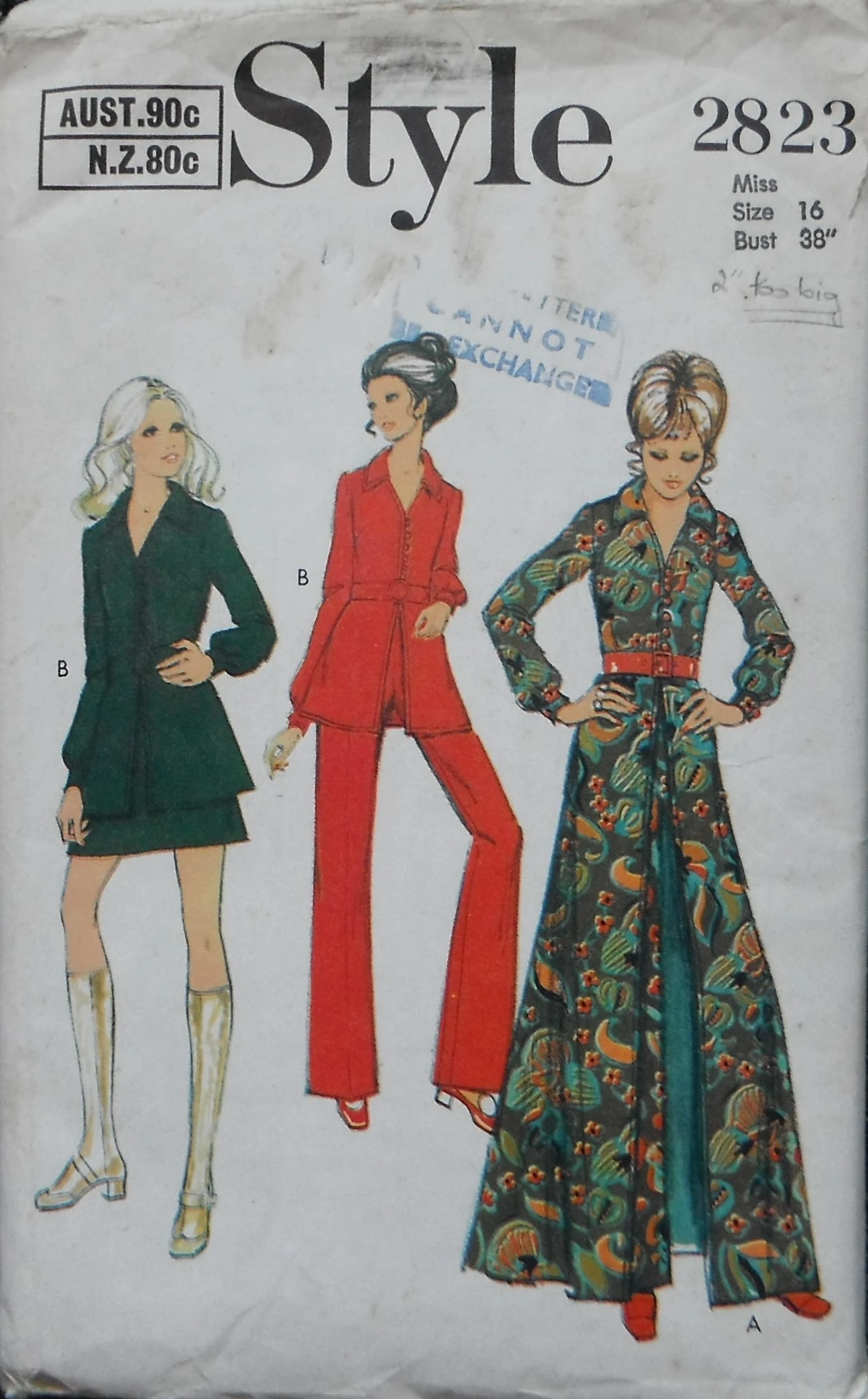 Style 2823 | Vintage Sewing Patterns | Fandom