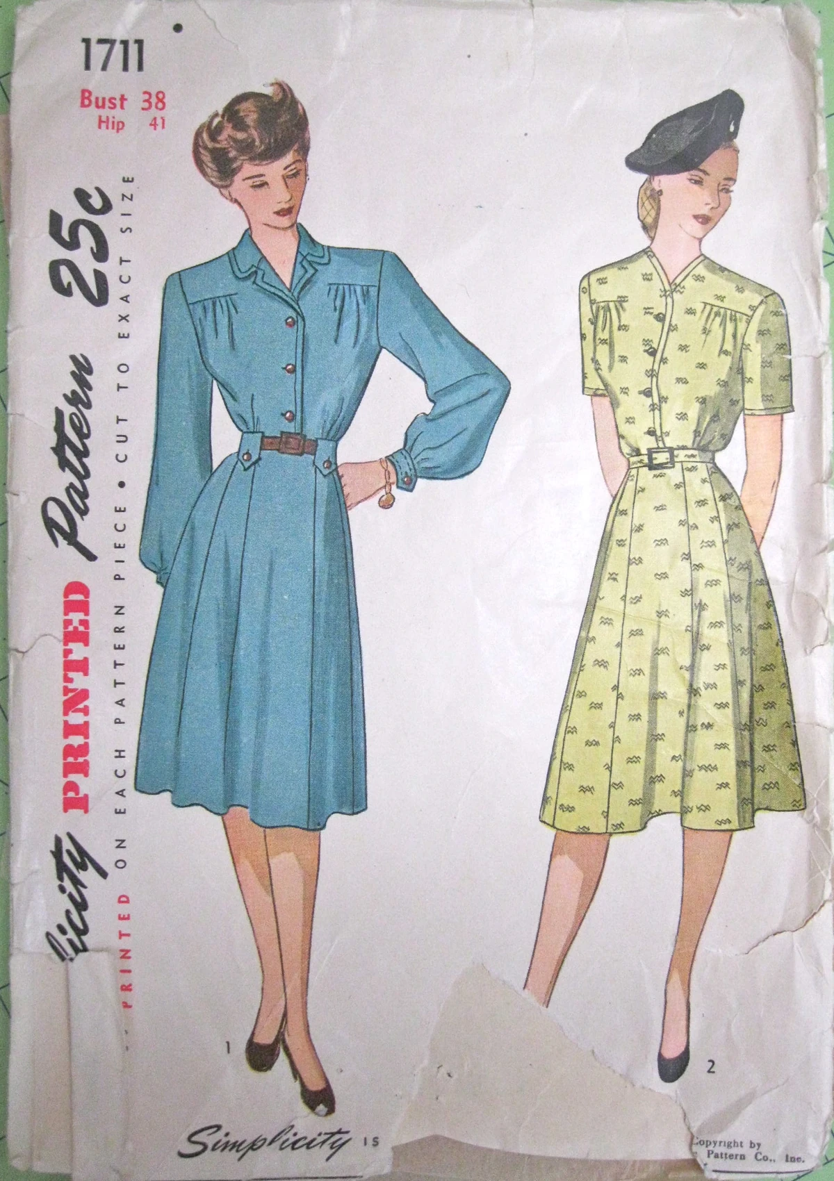 Simplicity 1711 | Vintage Sewing Patterns | Fandom