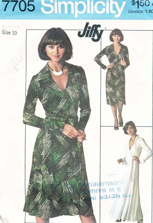 Simplicity 7705 | Vintage Sewing Patterns | Fandom