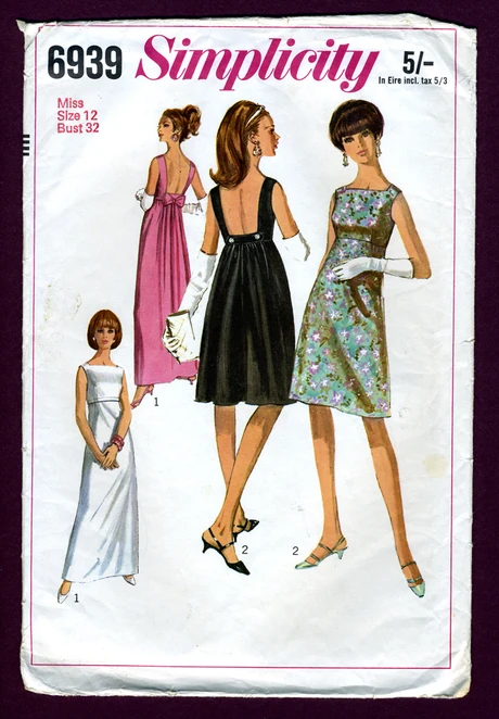 Simplicity 6939 A | Vintage Sewing Patterns | Fandom