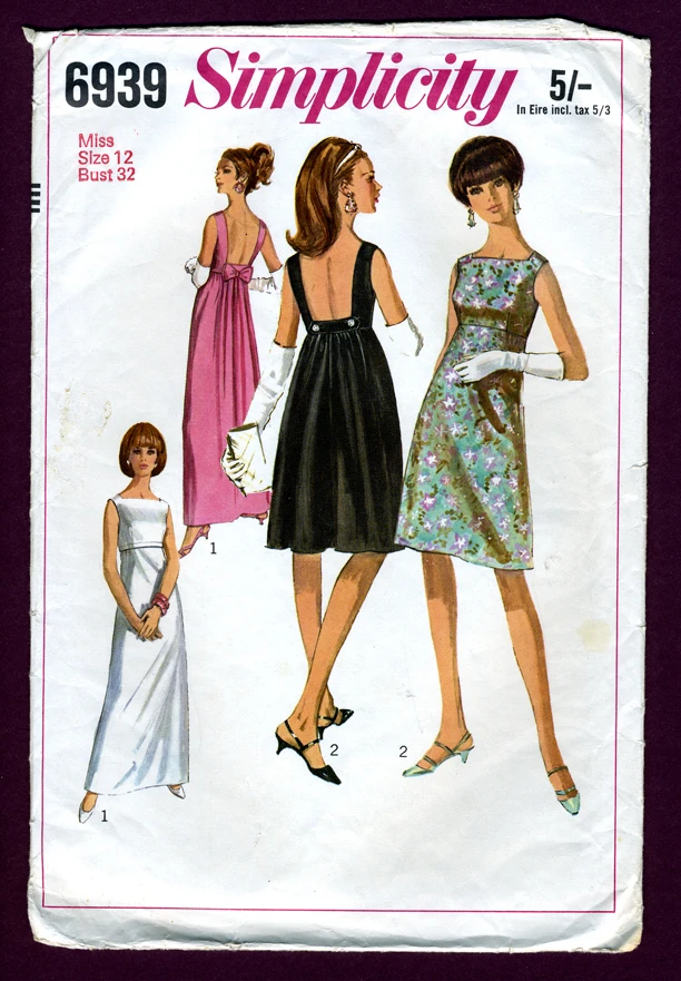 Simplicity 6939 A | Vintage Sewing Patterns | Fandom