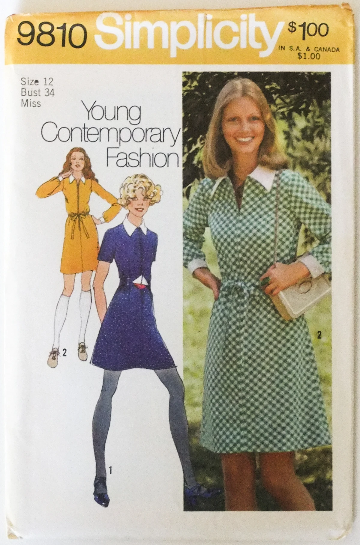 Simplicity 9810 | Vintage Sewing Patterns | Fandom