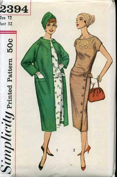 Simplicity 2394 | Vintage Sewing Patterns | Fandom
