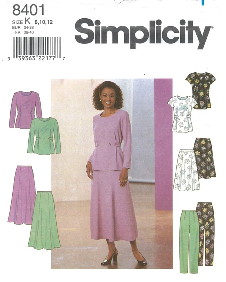 Simplicity 8401 E | Vintage Sewing Patterns | Fandom