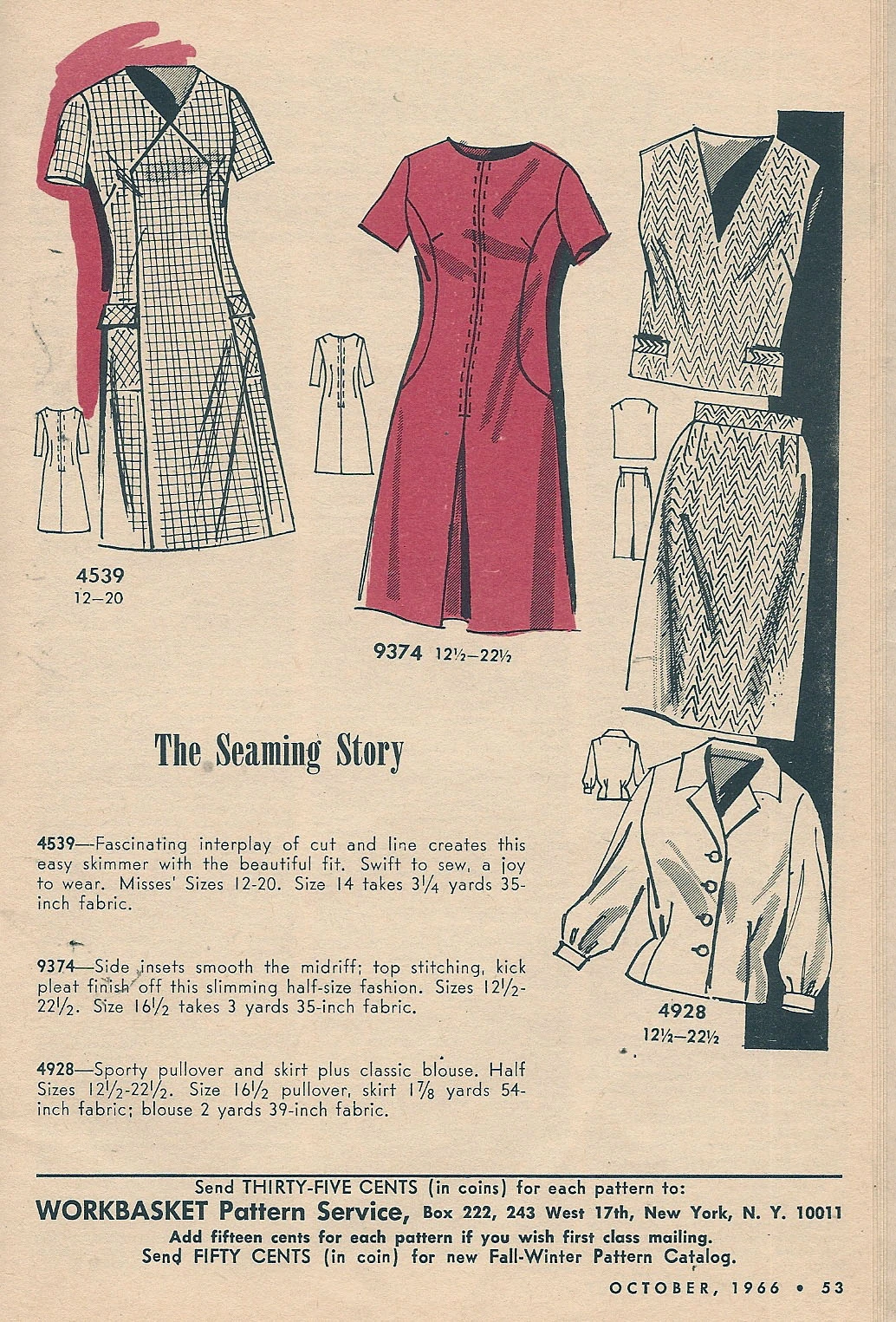 Mail Order 9374 A | Vintage Sewing Patterns | Fandom