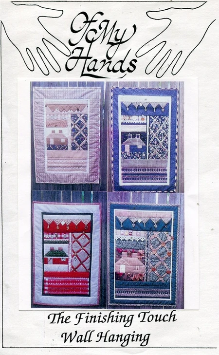 Of My Hands The Finishing Touch Wall Hanging | Vintage Sewing Patterns ...