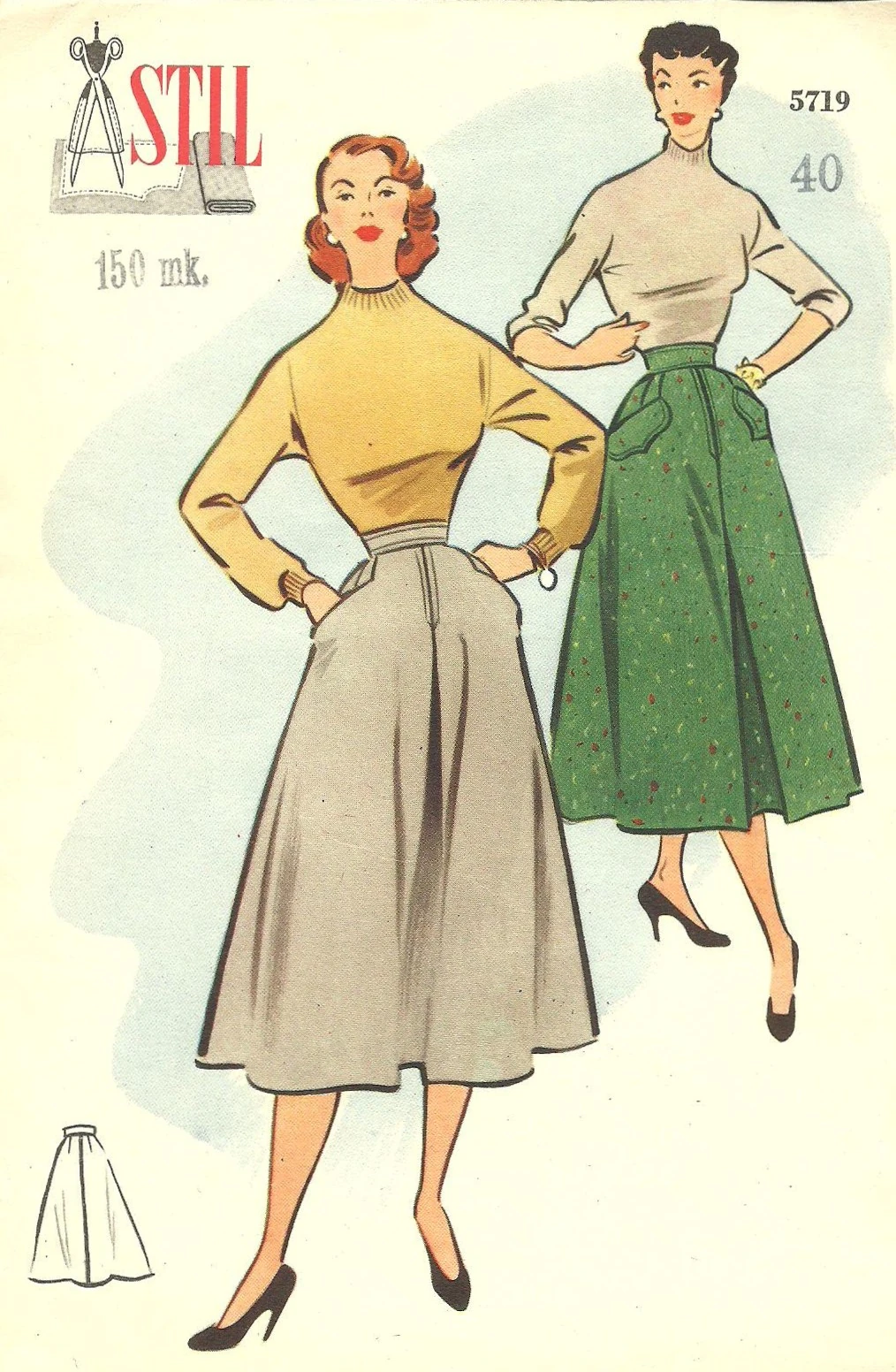 Stil 5719 | Vintage Sewing Patterns | Fandom