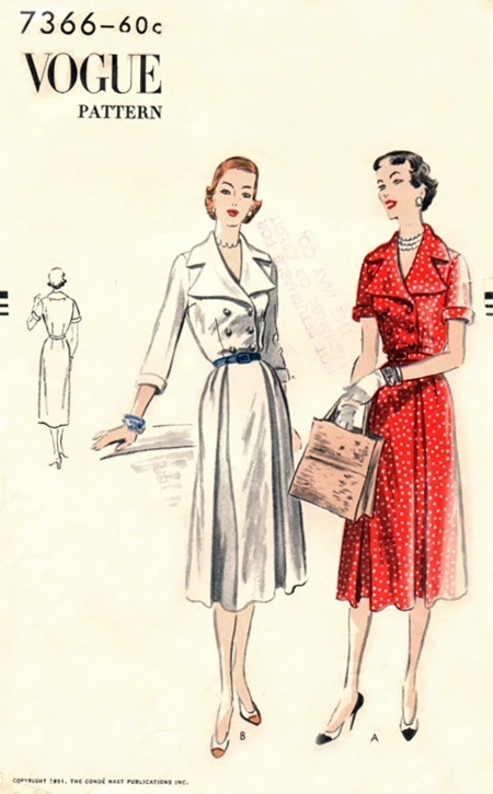 Vogue 7366 B | Vintage Sewing Patterns | Fandom