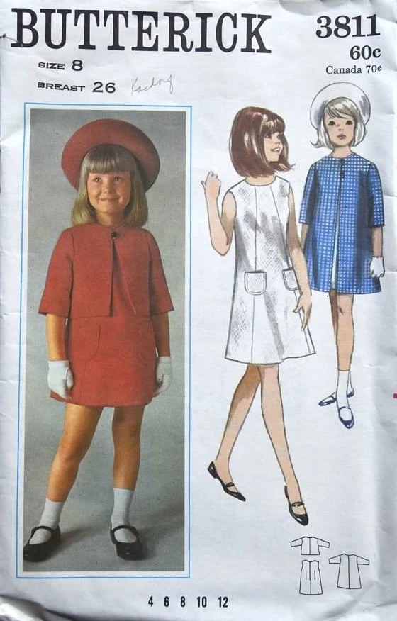 Butterick 3811 | Vintage Sewing Patterns | Fandom