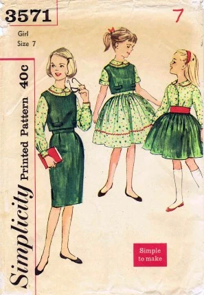 Simplicity 3571 | Vintage Sewing Patterns | Fandom
