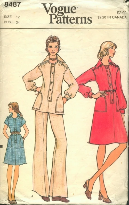 Vogue 8487 A | Vintage Sewing Patterns | Fandom